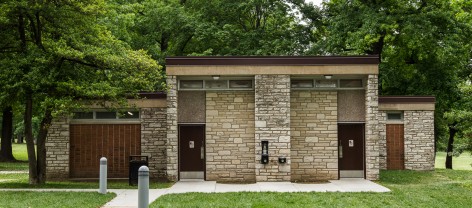 Roman Pavilion Comfort Station | Tower Grove Park